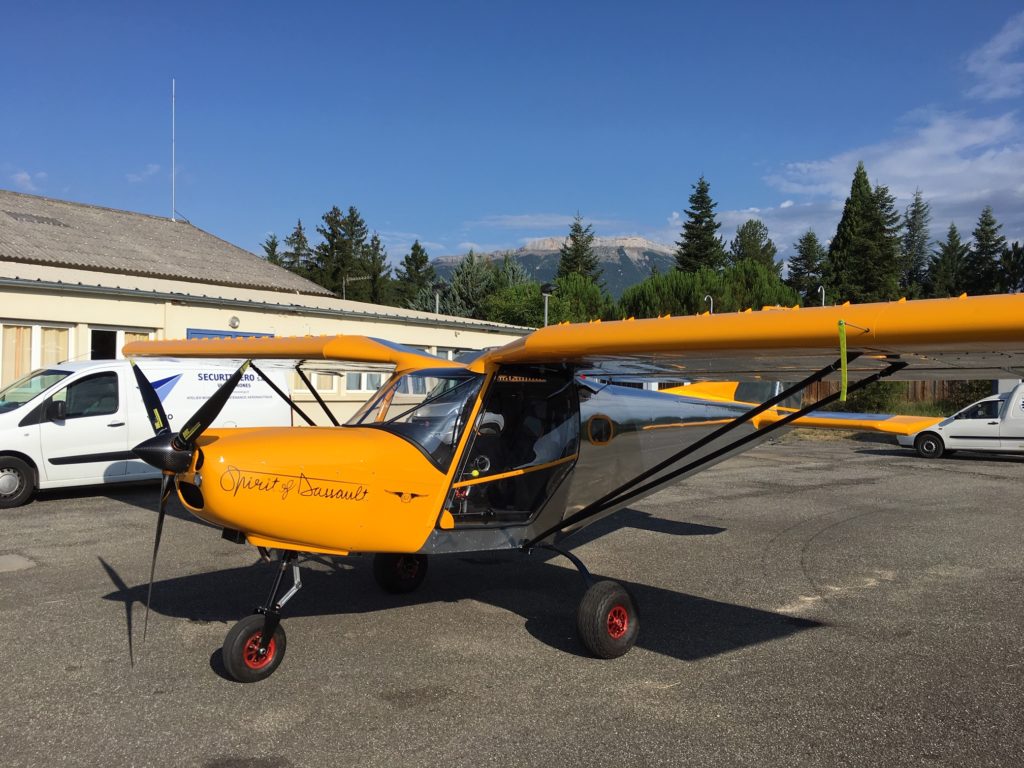 Notre nouvel ULM est arrivé : Bienvenue au G1 ! - Aeroclub Dassault Ile ...
